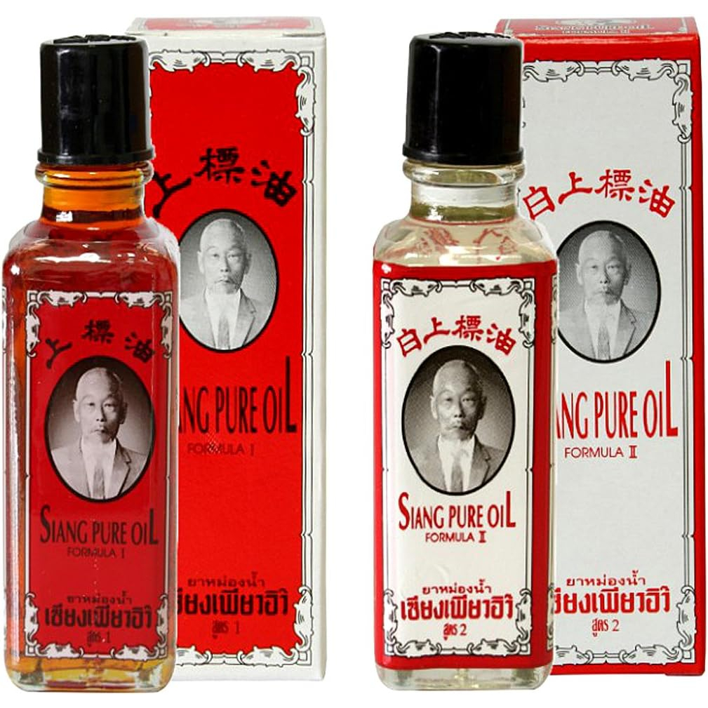 Jual SIANG PURE OIL ORIGINAL FROM THAILAND FORMULA RED AND WHITE ...