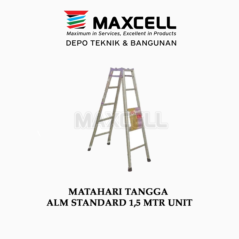 Jual MATAHARI TANGGA ALM STANDARD 1,5 MTR | Shopee Indonesia
