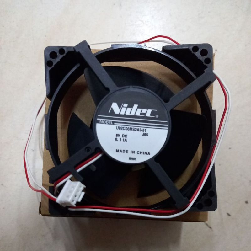 Jual Motor dinamo kipas Fan Kulkas Panasonic 8v DC Nidec | Shopee Indonesia