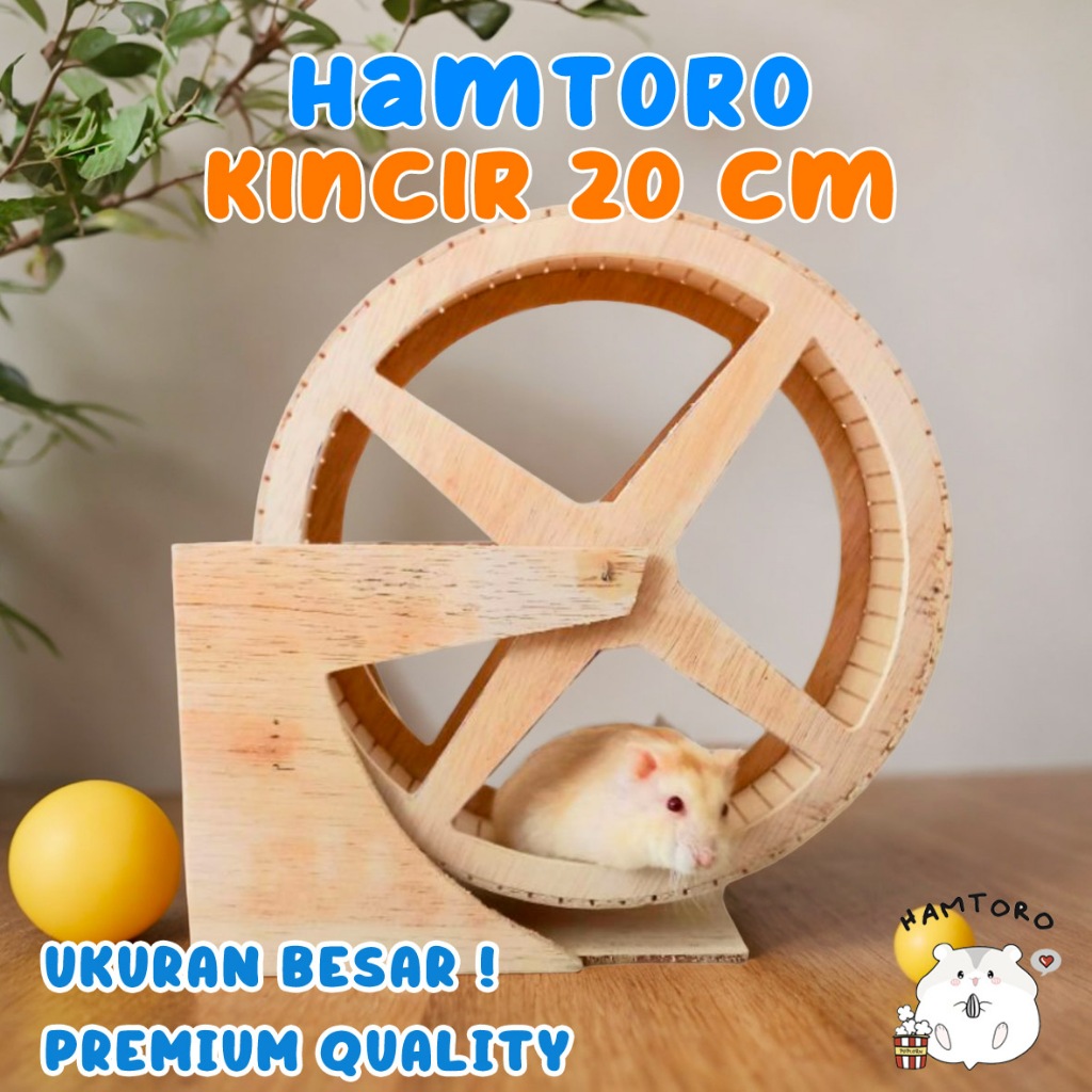 Jual Kincir B MEDIUM 20 cm Mainan Landak Mini/Hamster | Shopee Indonesia