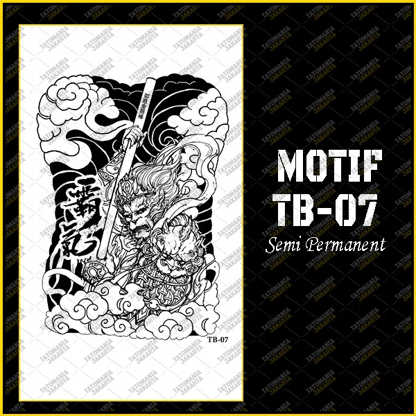 Jual Tatomaniajkt-Tato Motif TB / Tato temporer seri Tato Badan Full ...
