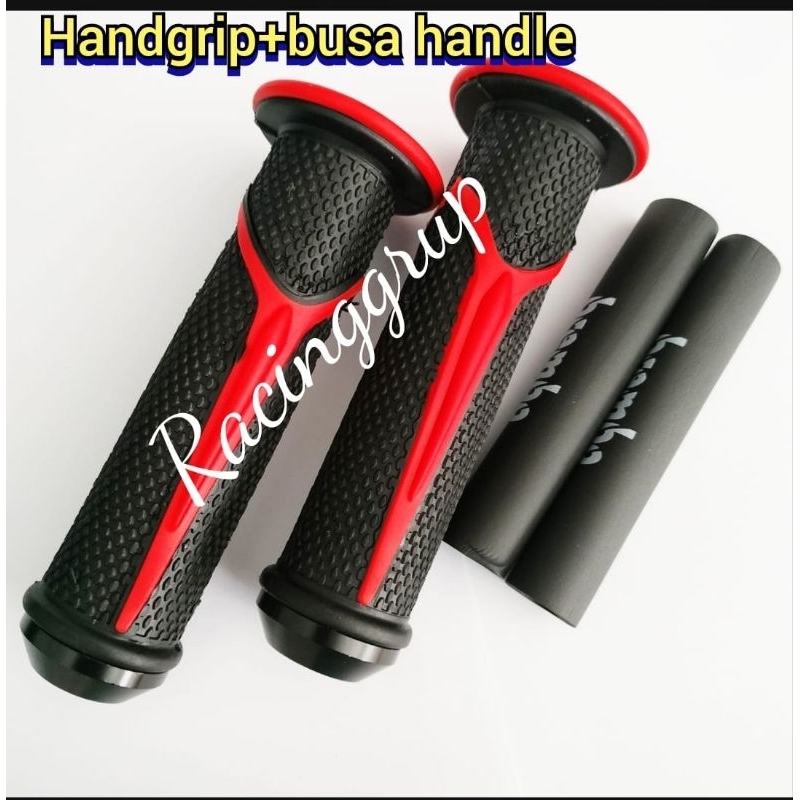 Jual grip handgrip handpad model panah plus jalu cnc free busa handle ...