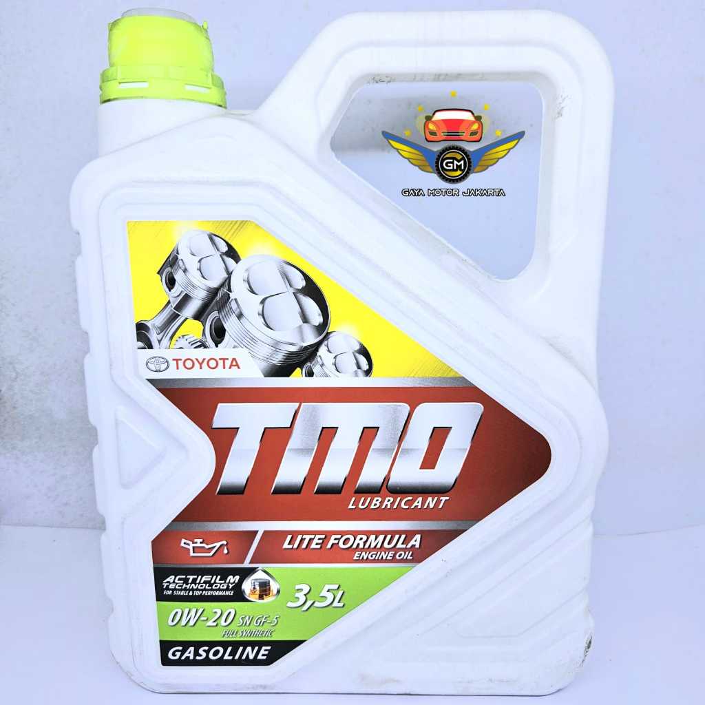 Jual Oli TMO 0W-20-SN GF5 3,5 Liter Bensin Galon Asli | Shopee Indonesia