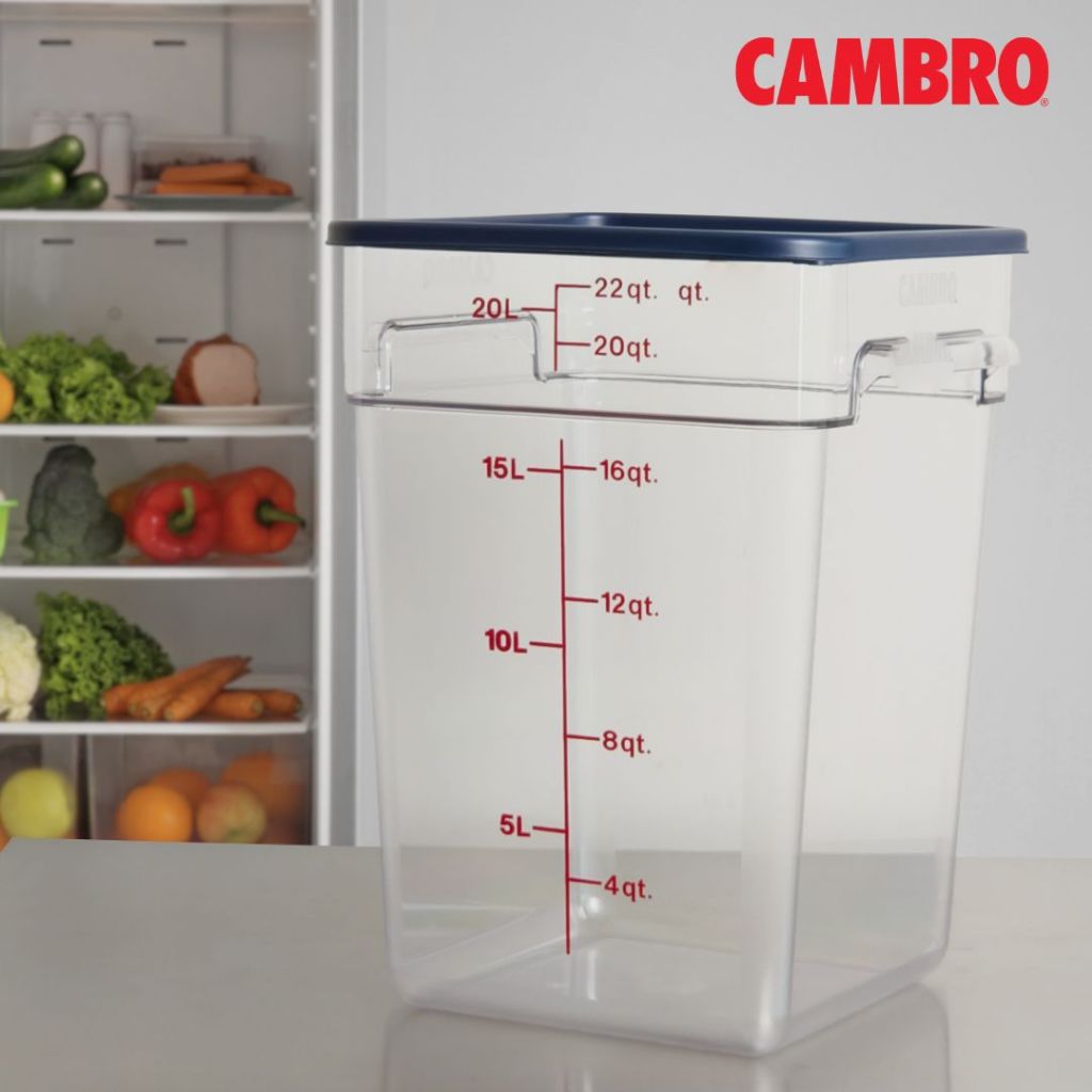 Jual Cambro Camsquare Kontainer Makanan Cambro - Square Food Storage ...
