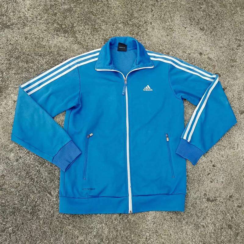 Jual TRACKTOP ADIDAS BLUE | Shopee Indonesia