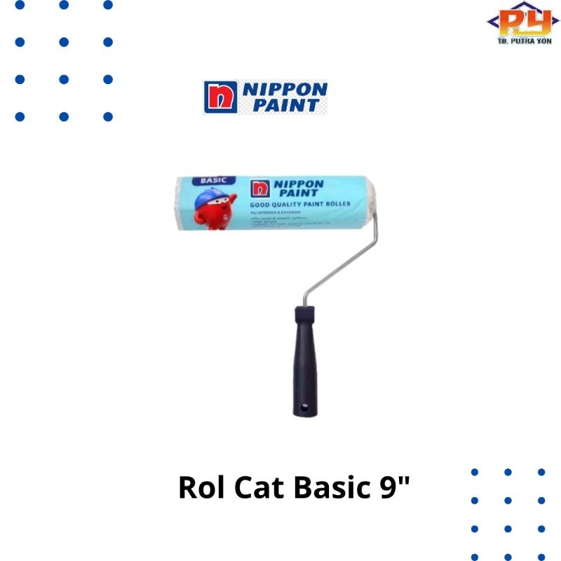 Jual Rol Cat Basic 9" Nippon Paint | Shopee Indonesia