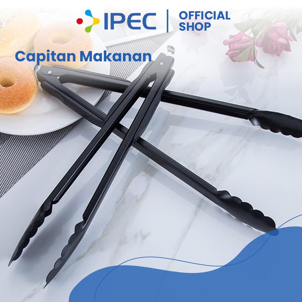 Jual Capitan Makanan Jepitan Makanan Kue Gorengan Warna Hitam / Jepitan ...