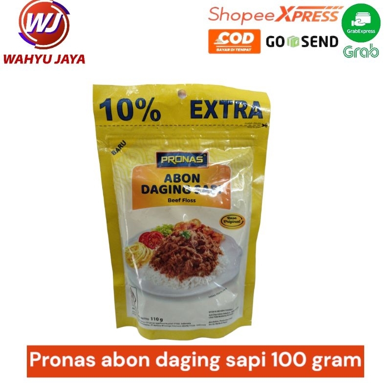 Jual Pronas Abon daging sapi original 100 gram | Shopee Indonesia