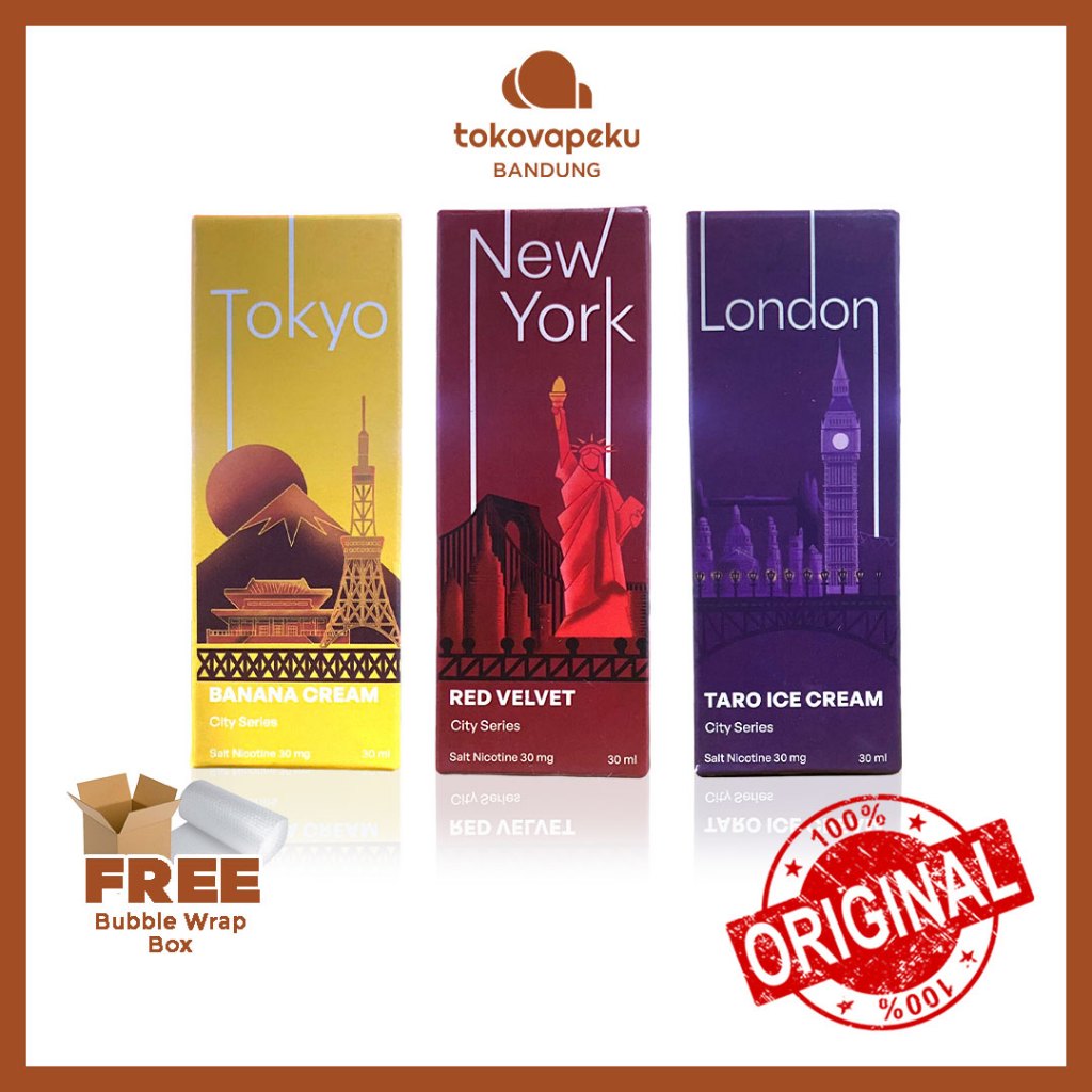 Jual FOOM CITY SERIES SALTNIC 30MG FOOM CITY SALT 30ML ORIGINAL by FOOM ...