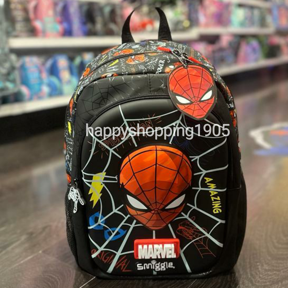 Jual SMIGGLE SPIDERMAN CLASSIC BACKPACK HARDCASE - TAS RANSEL SMIGGLE ...