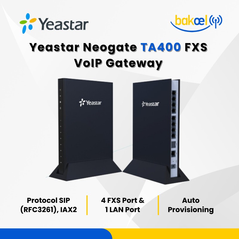 Jual Yeastar Neogate TA400 | 4 Port FXS VoIP Analog Gateway | Shopee Indonesia