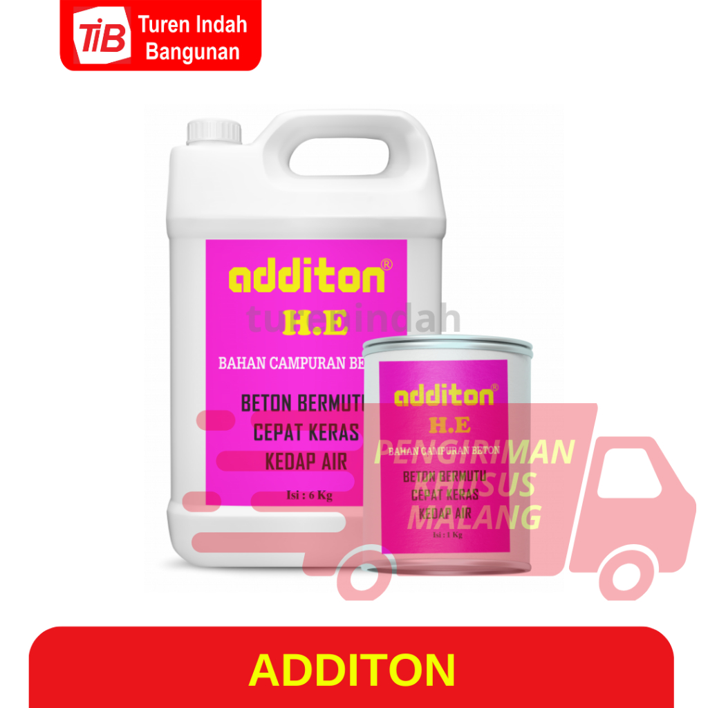 Jual TIB - ADDITON H.E - BAHAN CAMPURAN BETON - BETON BERMUTU - CEPAT ...