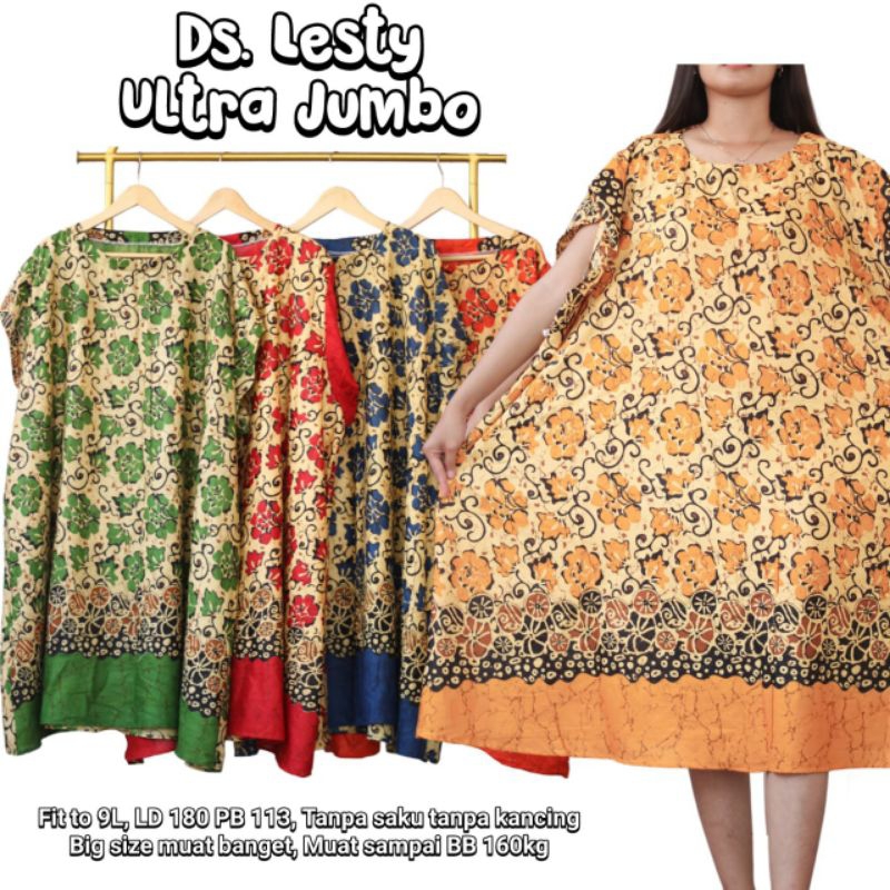 Jual Daster Lesty Ultra Jumbo | LD 180 | Daster Jumbo Muat Sampai BB ...