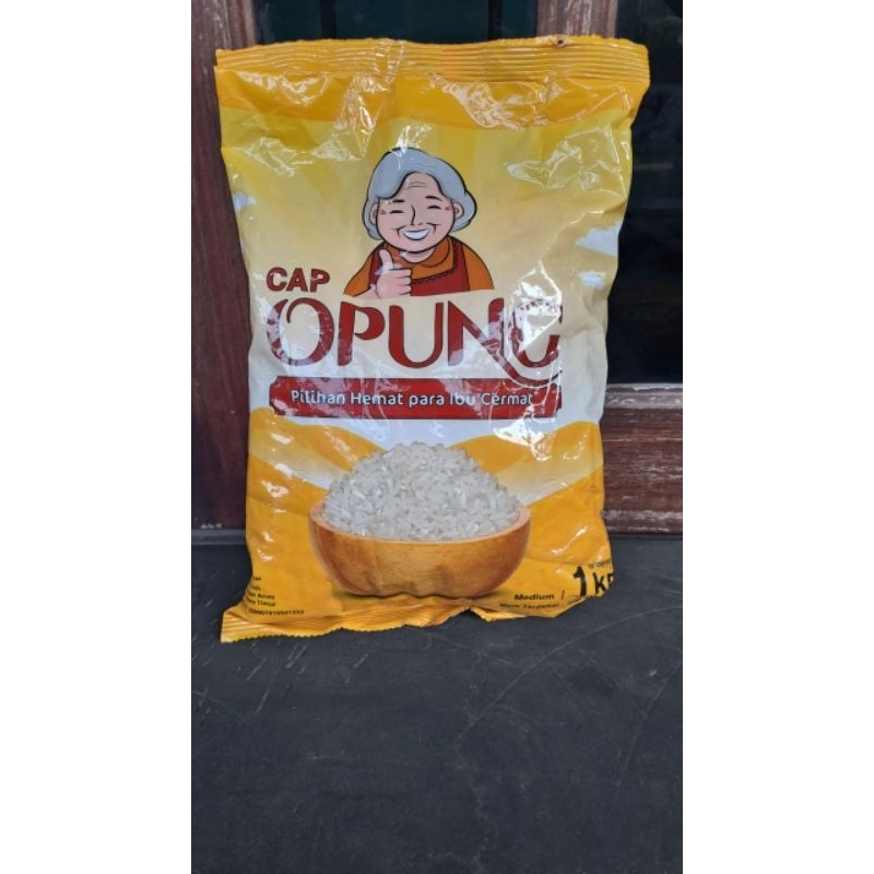 Jual BERAS CAP OPUNG 1 KG | Shopee Indonesia