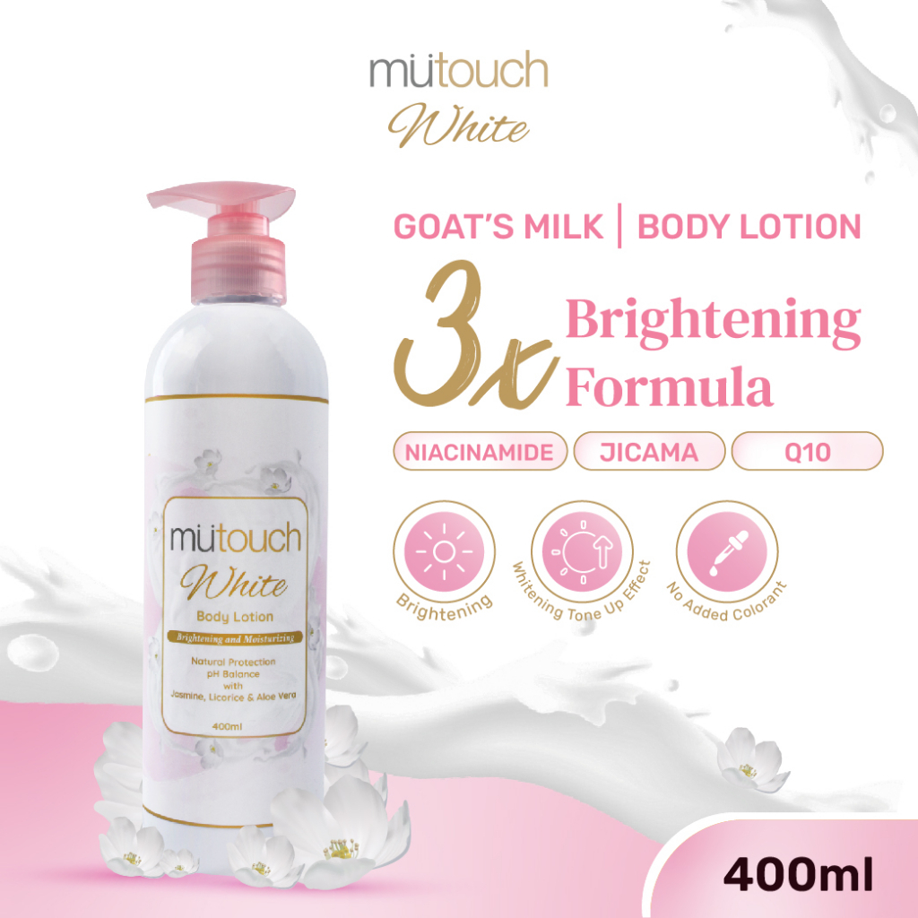 Jual MUTOUCH WHITE BODY LOTION 400 ML | Shopee Indonesia