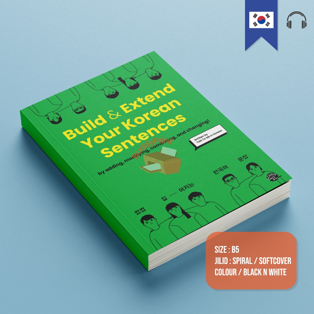 Jual Buku Build Extend Your Korean Sentences - Talk To Me In Korean ...