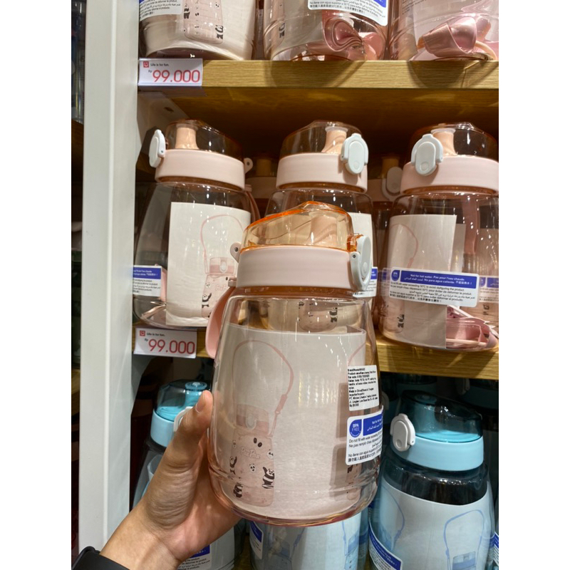 Jual Botol Tumblr Miniso 1300 ml / Tumblr Bottle Miniso / Tumblr Bottle ...