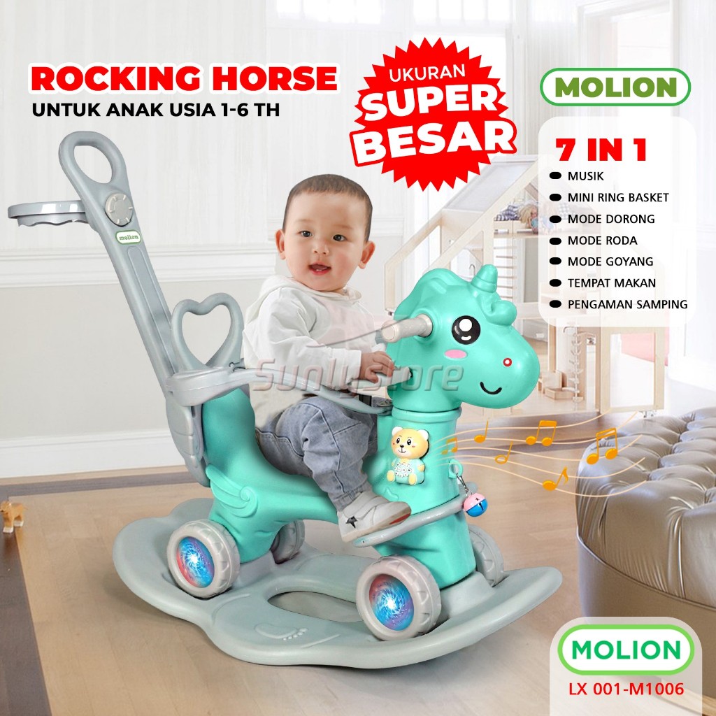 Jual MOLION SNI Mainan Anak Kuda Kudaan 4in1 Mainan Kuda Model Kuda Mainan Anak Balance Lucu ...