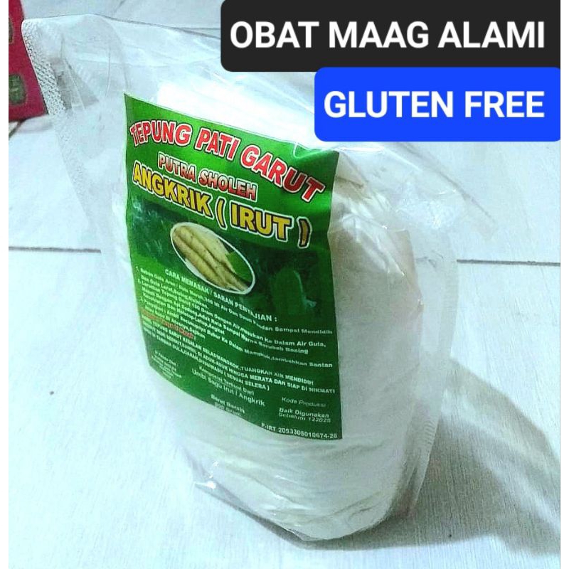 Jual TEPUNG PATI IRUT/ANGKRIK/PATI GARUT ASLI TRADISIONAL PETANI 500 ...