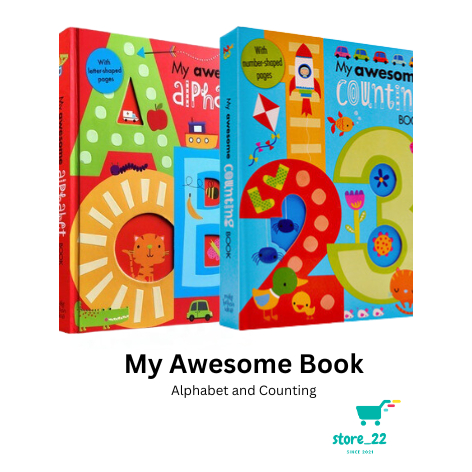 Jual MY AWESOME ALPHABET COUNTING AND ANIMALS BOOK PUBLISHED BY MAKE ...