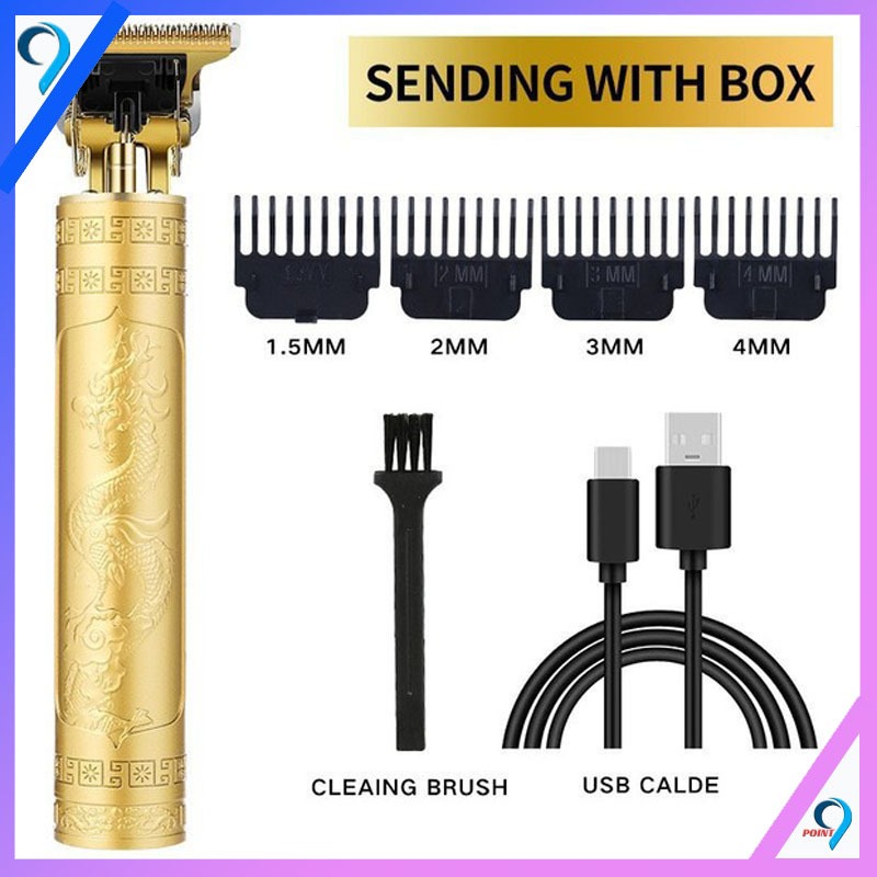 Jual Alat Cukur Rambut Vintage T9 CUKURAN NAGA Motif Naga Dragon Pisau Cukur Elektrik Pemangkas ...