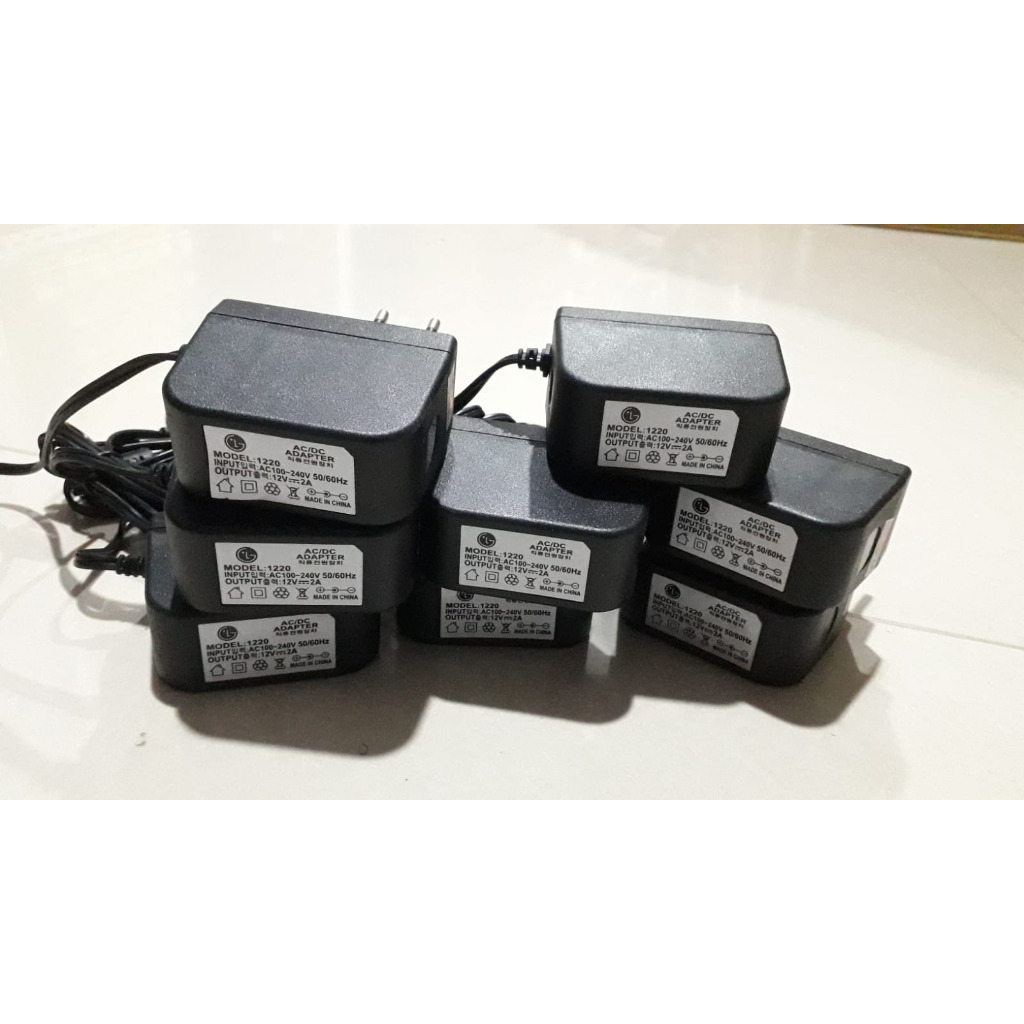 Jual trafo trapo conector adapter Camera cam kam Adaptor 12 V 2 A ...