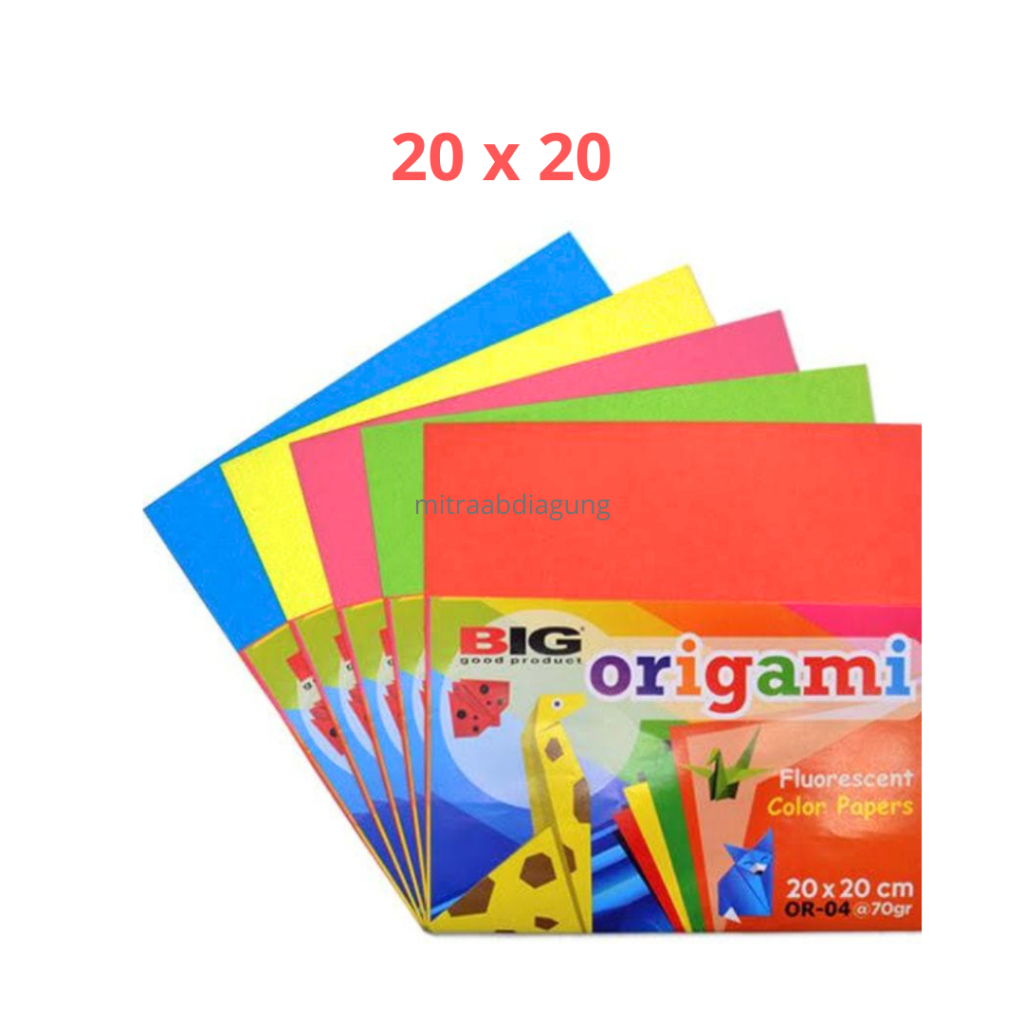 Jual ORIGAMI / KERTAS LIPAT UKURAN 20 X 20 | Shopee Indonesia