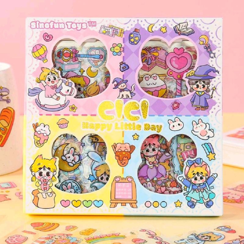 Jual 100 pcs Sticker Momo / Stiker Hologram 100 pcs / Sticker Buku ...