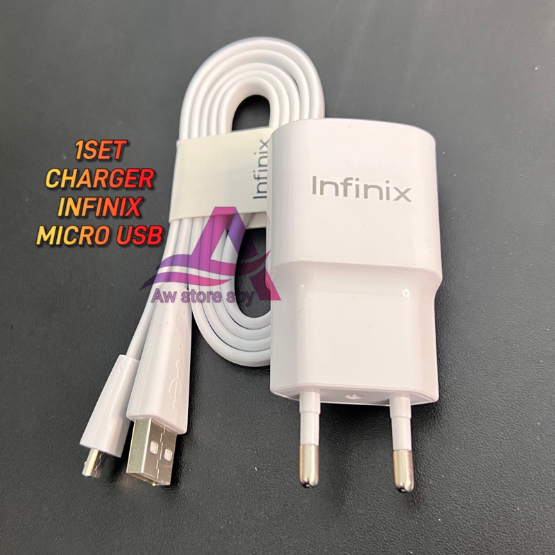Jual CHARGER INFINIX FAST CHARGER MICRO USB 2A SMART 3/SMART 4/SMART 5 ...