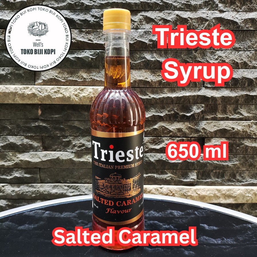 Jual Trieste Syrup Flavoured Sirup Rasa - 650 ml | Shopee Indonesia