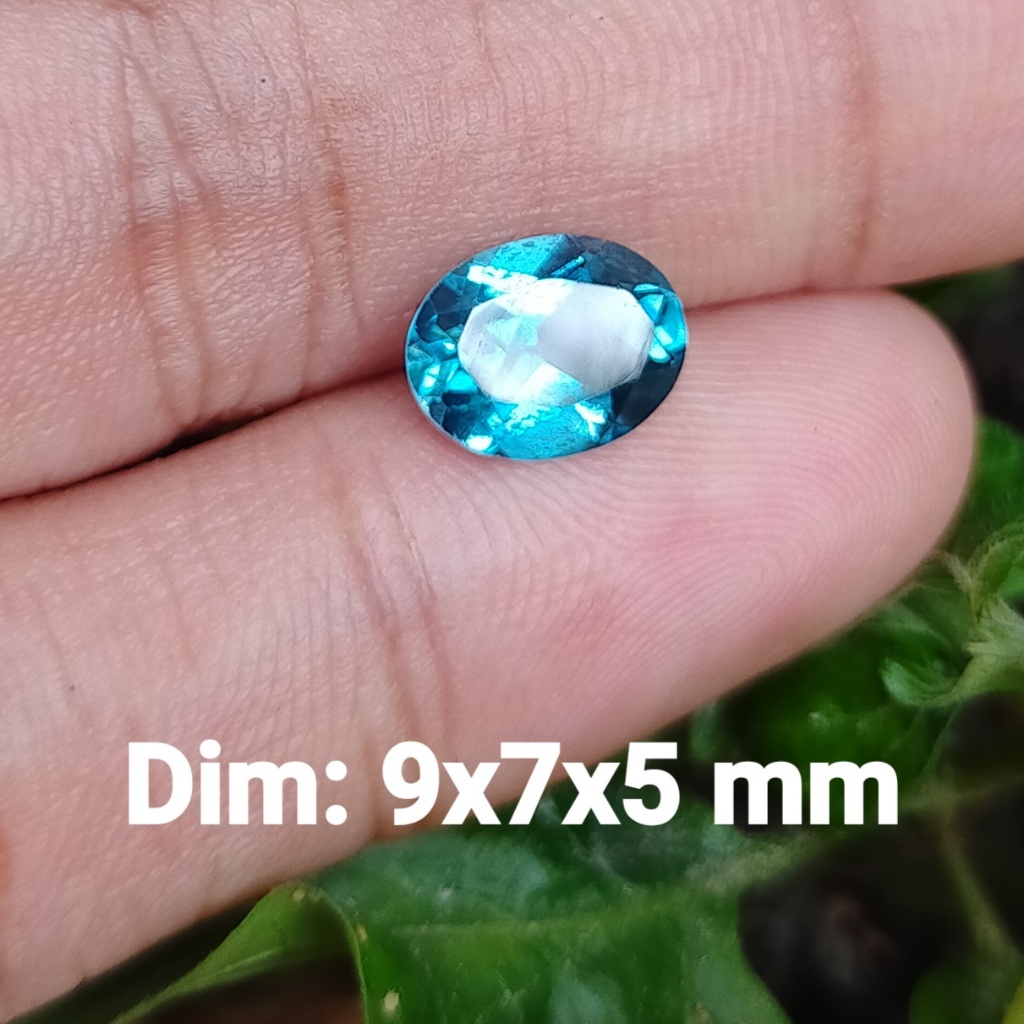 Jual batu blue topas london super natural alam cek batu lainnya yaman ...