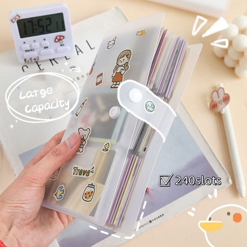 Jual 【IN STOCK】240 Slots Photocards Album Lomo Cards Organizer Album ...