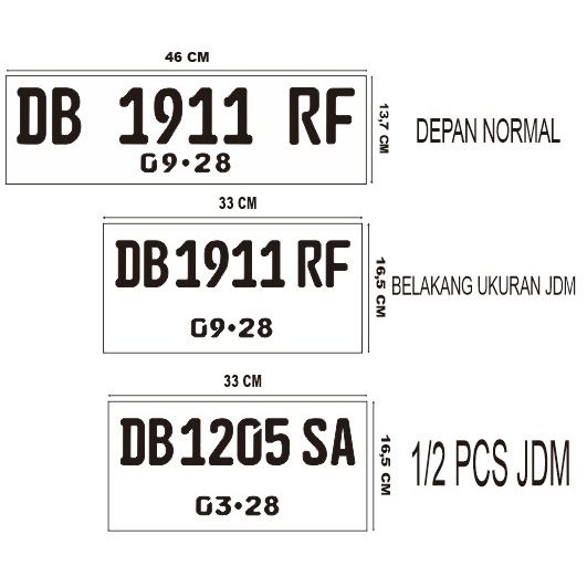 Jual Stiker font baru mobil 1 set | Shopee Indonesia