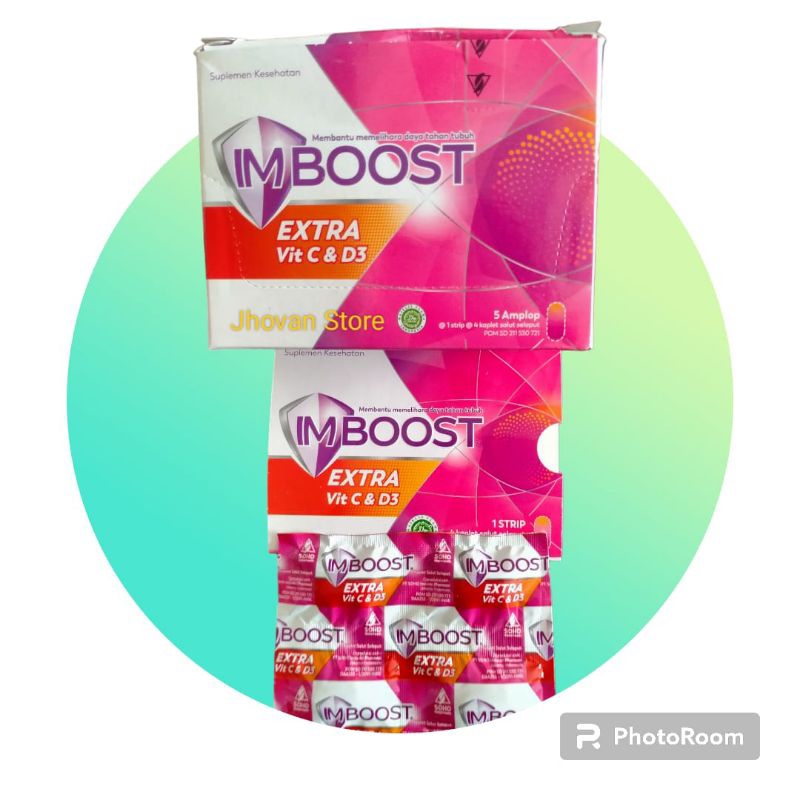 Jual IMBOOST EXTRA VIT C & D3 (4 kaplet) , untuk kesehatan dan Daya ...