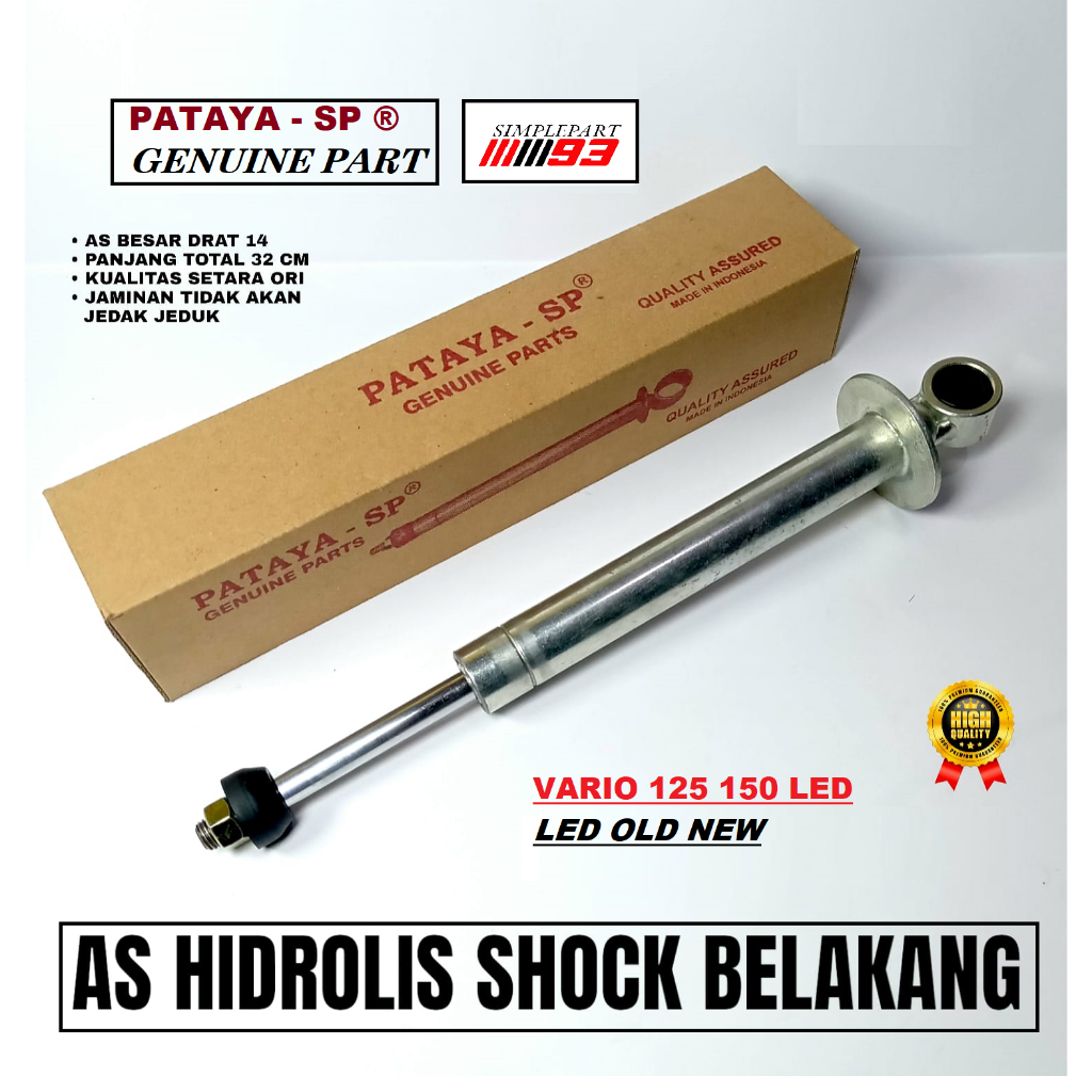 Jual AS HIDROLIS SHOCK SHOK SKOK BELAKANG MOTOR MATIC HONDA - VARIO 125 ...