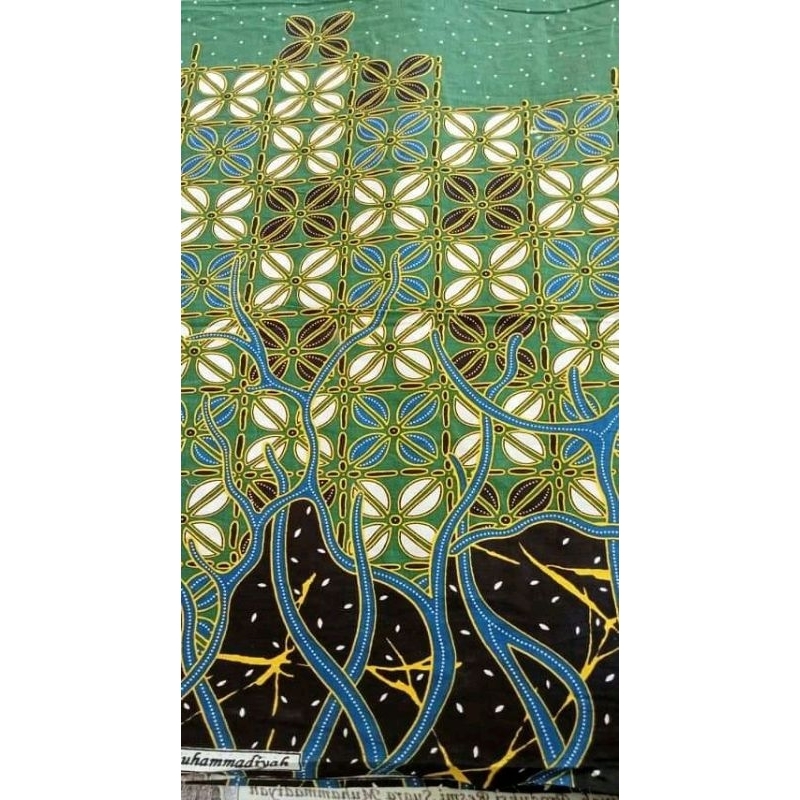 Jual kain batik seragam muhammadiyah meteran bahan katun | Shopee Indonesia