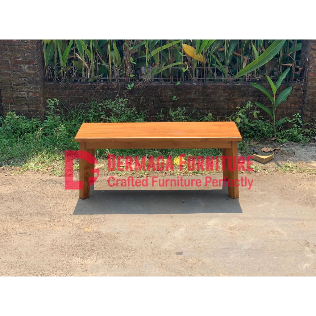 Jual PRE ORDER STOOL BENCH KAYU JATI SIAP PAKAI FINISHING NATURAL SOFA ...