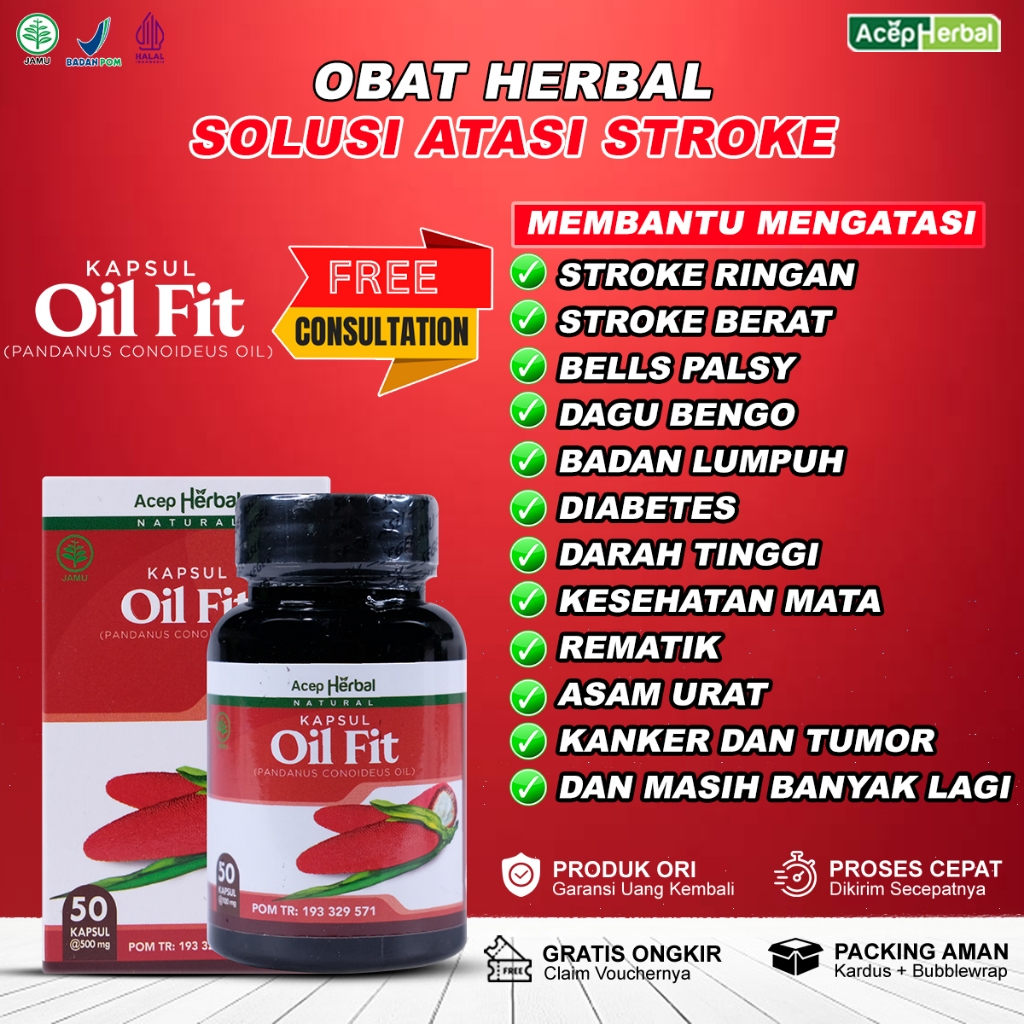 Jual Obat Stroke Ringan Stroke Berat Lemah Tidak Bertenaga Obat ...