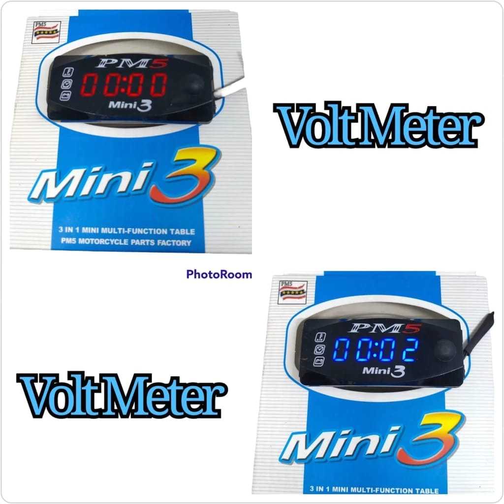 Jual Voltmeter usb volt meter kotak dan bulat universal WJY555 | Shopee ...