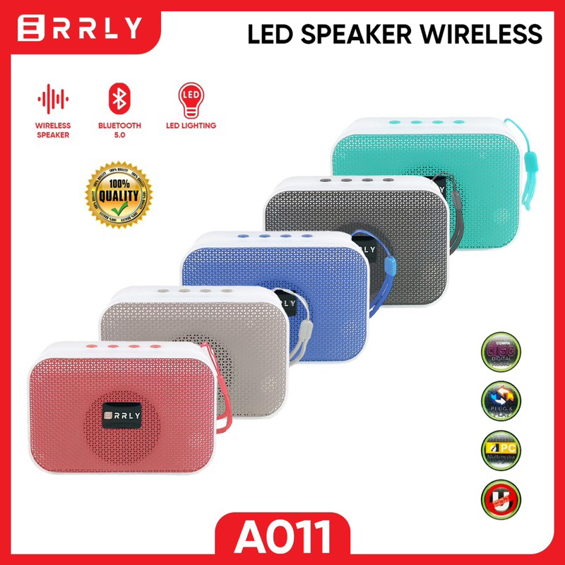 Jual Speaker A011 Speaker Bluetooth Portable LED RGB Speker Wireless ...