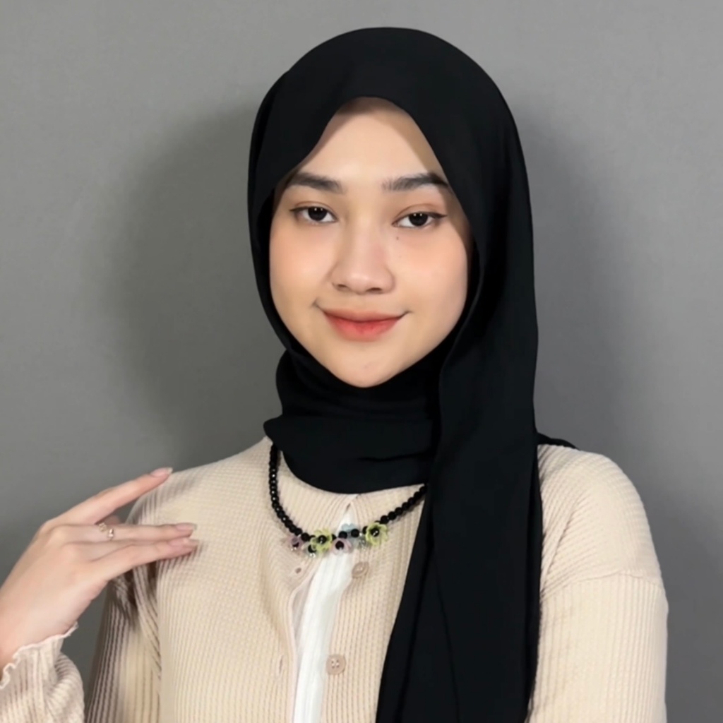 Jual Ervethelabel - Lyria Necklace | Kalung Manik | Kalung Choker | Kalung Hijab | Shopee Indonesia