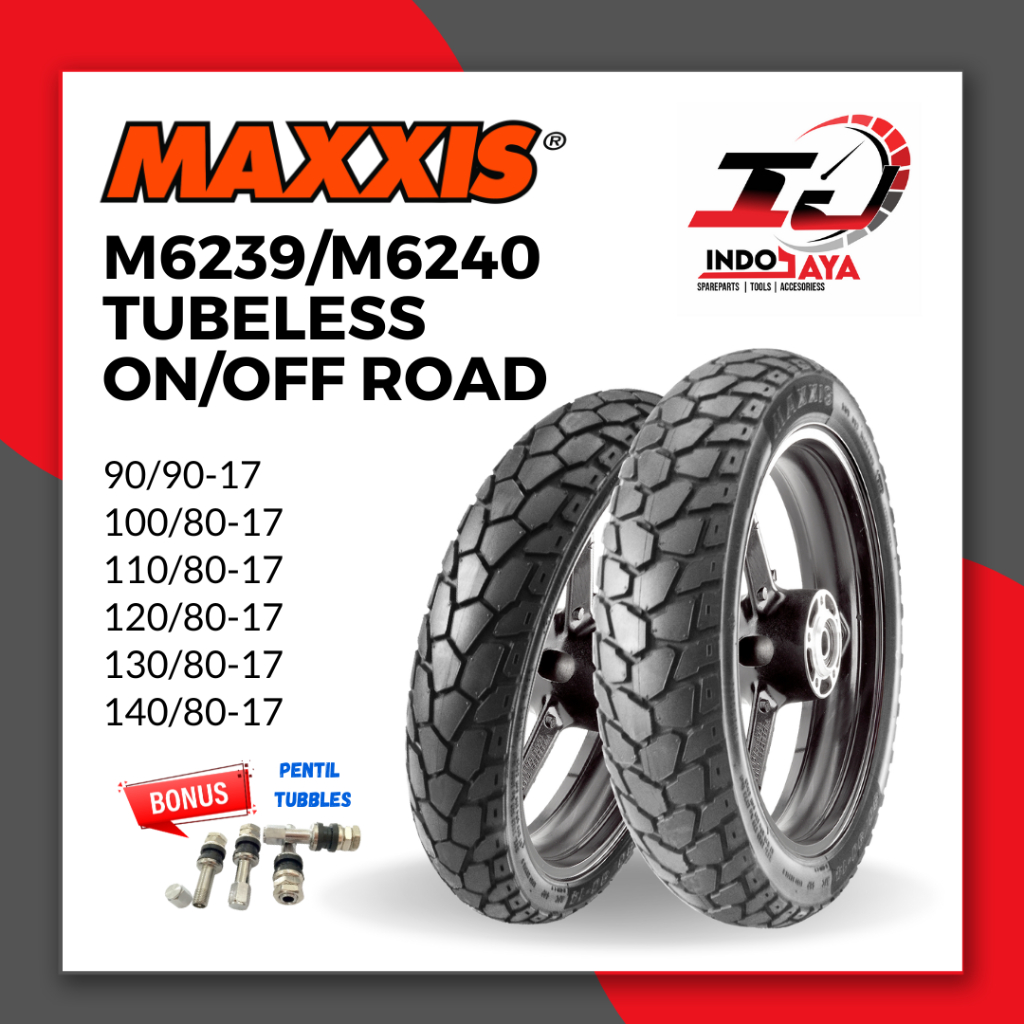 Jual BAN LUAR MAXXIS RING 17 ( 60/80 - 60/90 - 80/80 - 90/80 - 70/90 ...
