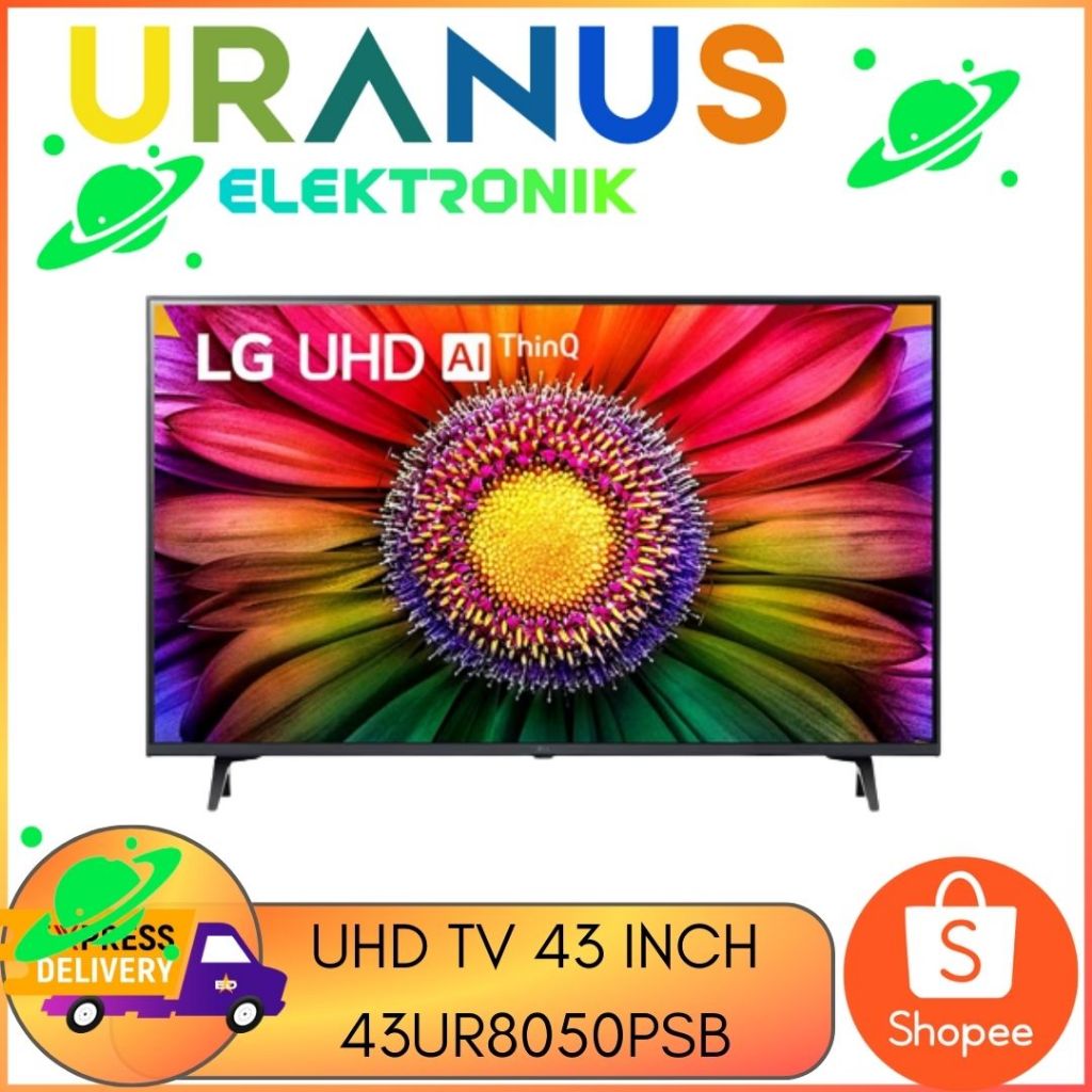Jual LG 43UR8050 SMART TV 43INCH ACTIVE HDR A5 AI PROCESSOR 4K GEN6 ...