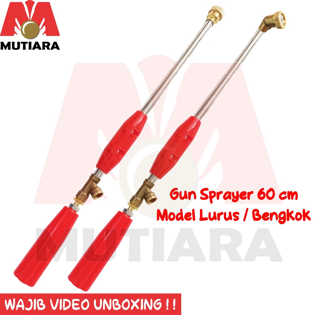 Jual Stik Gun Spray sprayer 60 cm Model Lurus dan Bengkok Sambungan ...