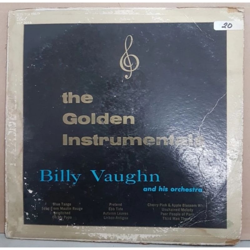 Jual Vinyl Piringan Hitam 12 inch Billy Vaughn-Blue Tango | Shopee ...