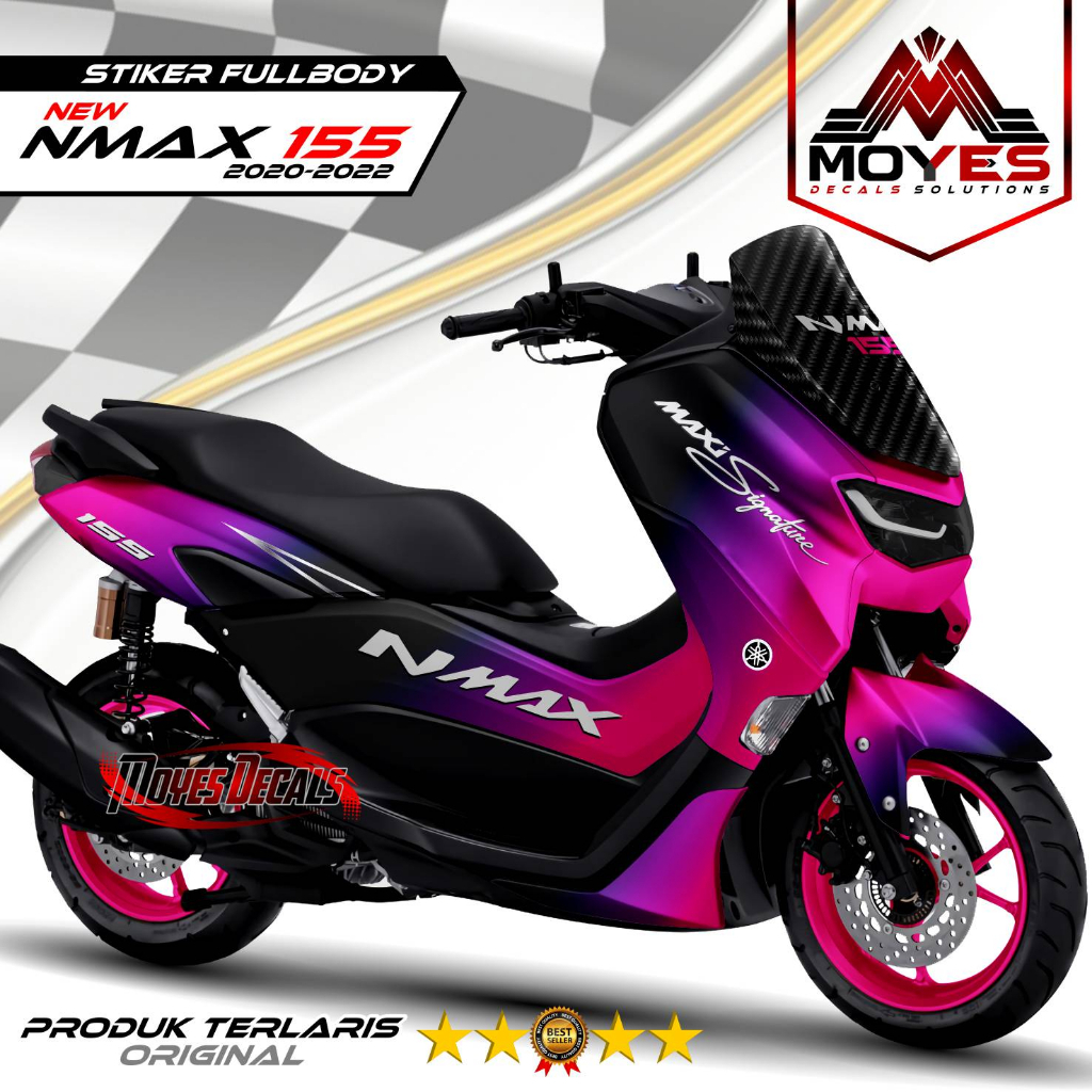 Jual Stiker Nmax new 155 Full Body 2022 Decal Nmax Full Body Terbaru ...