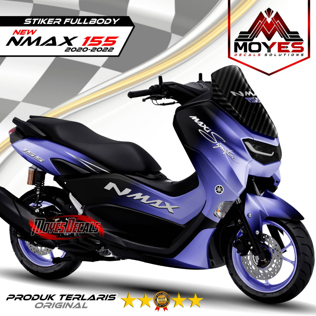 Jual Stiker Nmax new 155 Full Body 2022 Decal Nmax Full Body Terbaru ...