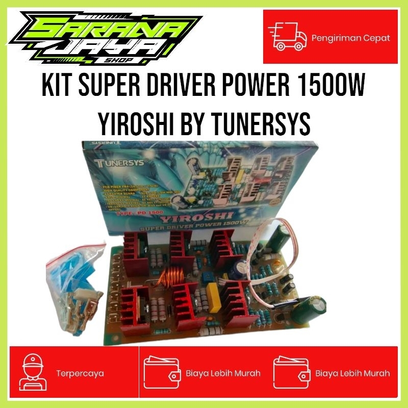 Jual Kit Super Driver Power Amplifier 1500W YIROSHI by Tunersys ...