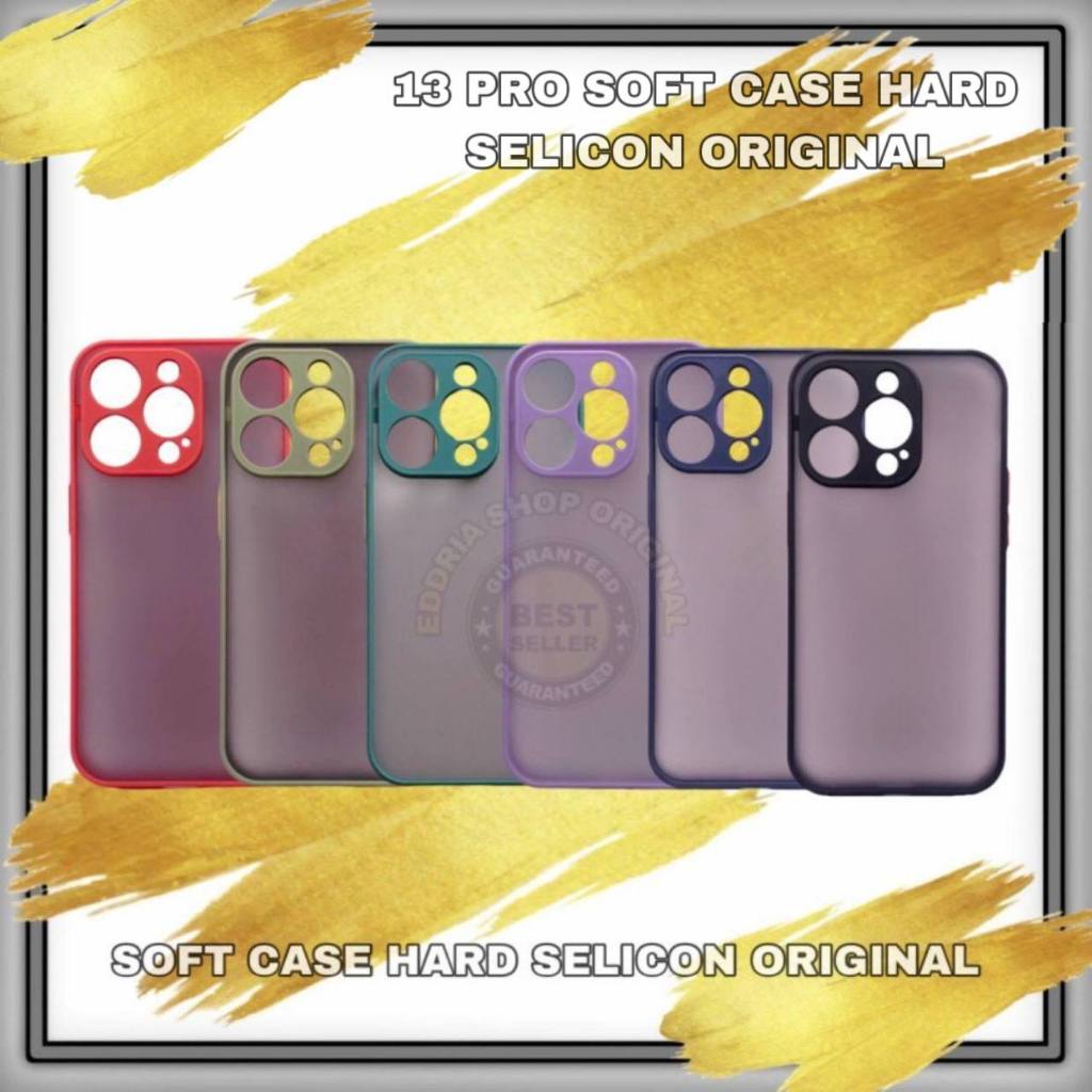 Jual SOFTCASE HARD SELICON 13 PRO WARNA PERMANEN ORIGINAL BARU | Shopee ...