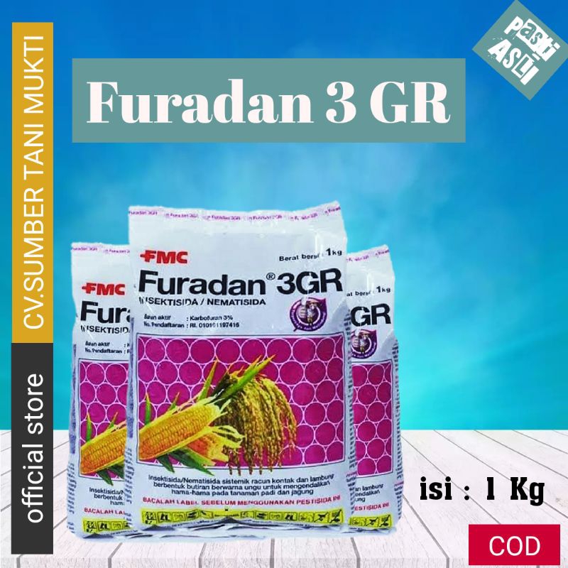Jual FURADAN 3 GR kemasan 1kg | Shopee Indonesia
